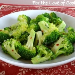 Spicy Broccoli with Garlic | For the Love of Cooking