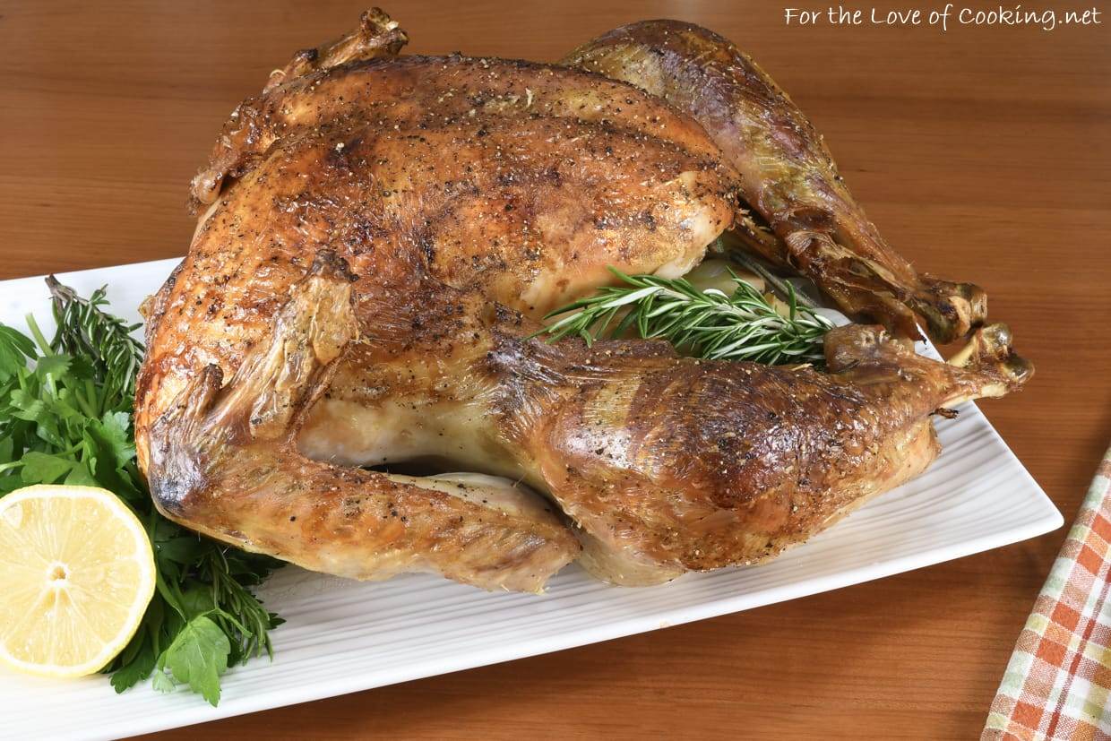 Roasted Turkey | For the Love of Cooking