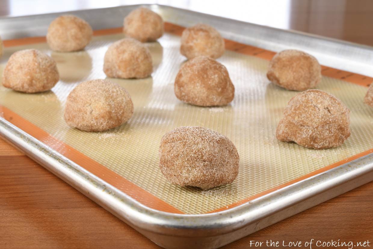 Brown Butter Snickerdoodles | For the Love of Cooking